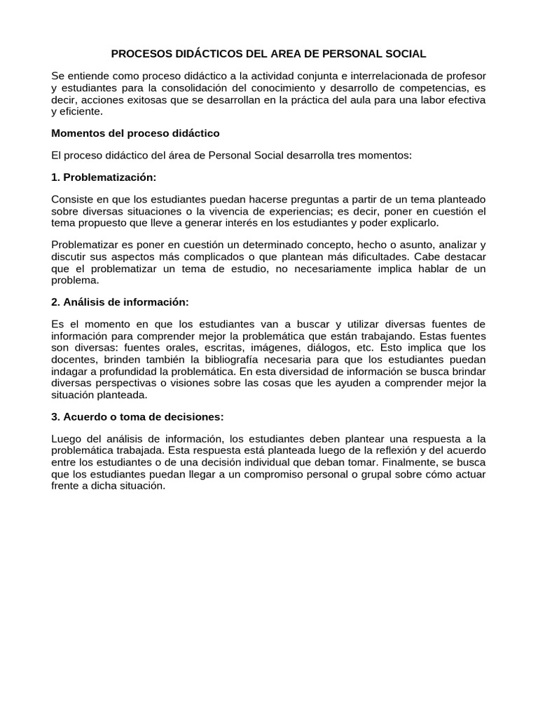 17 - PD Personal Social | PDF