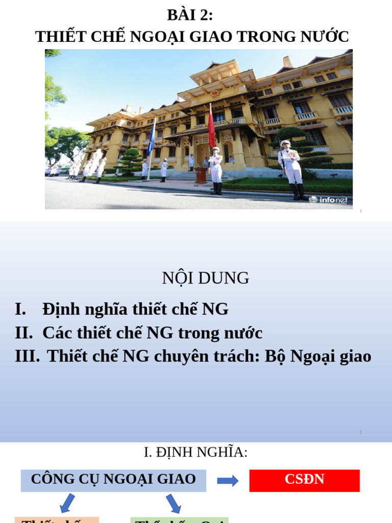 Bài 2 Thiết chế NG trong nước | PDF