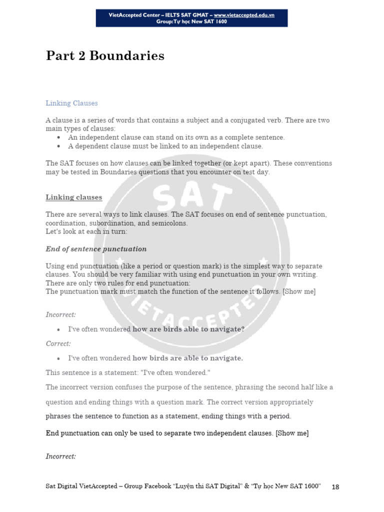 8 Boundaries | PDF