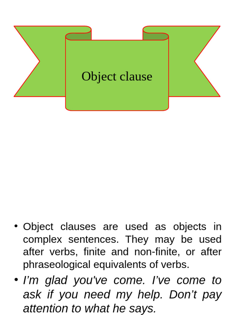 Object Clause (1) (1) | PDF
