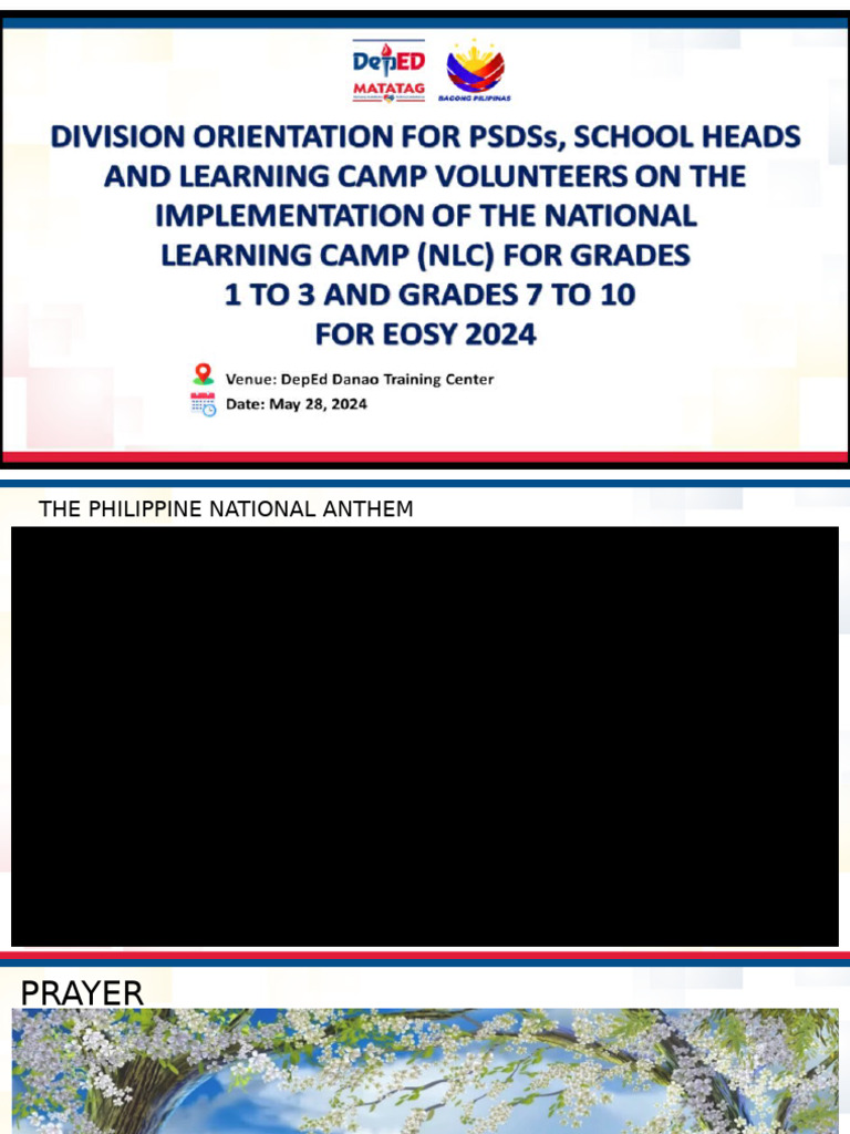 NLC Opening Program | PDF