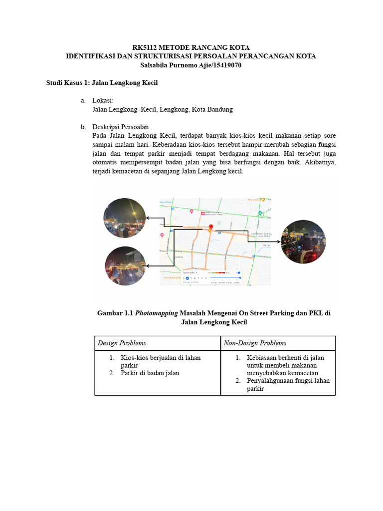 Tugas 1 Metode Rancang Kota | PDF