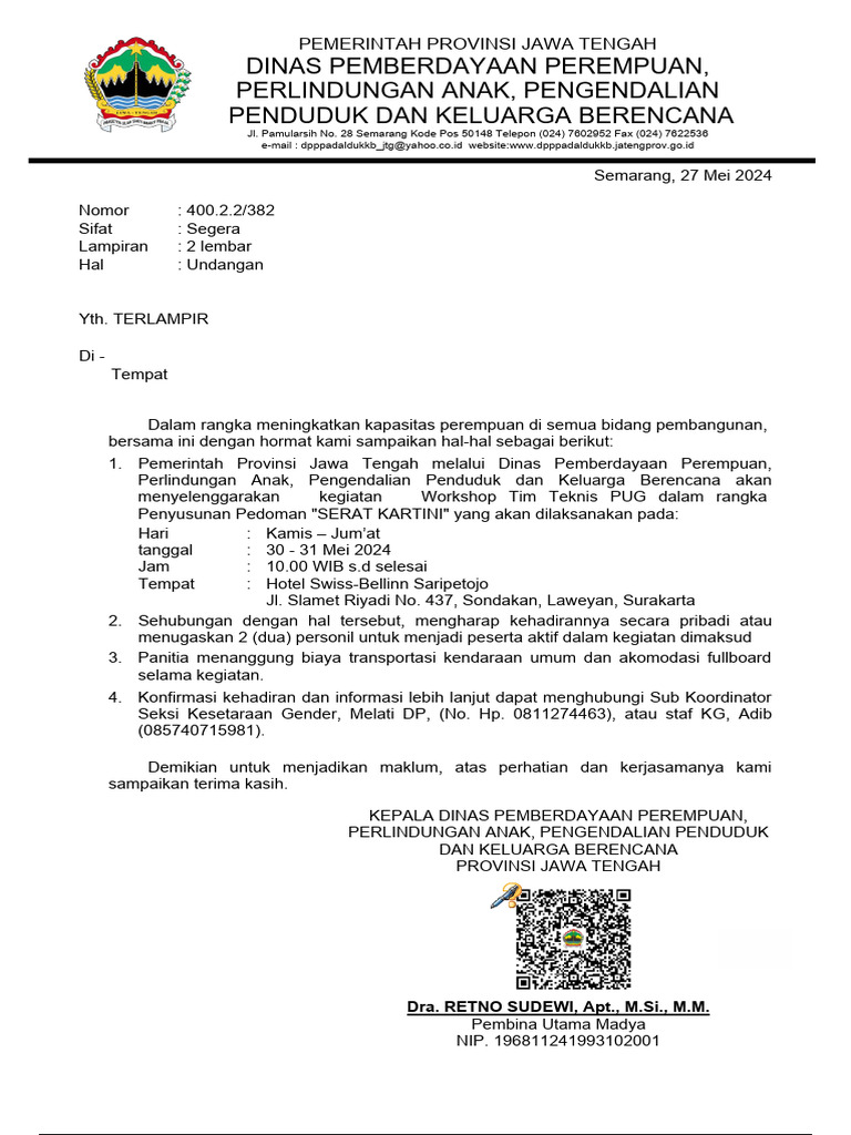 Undangan LPLPP | PDF