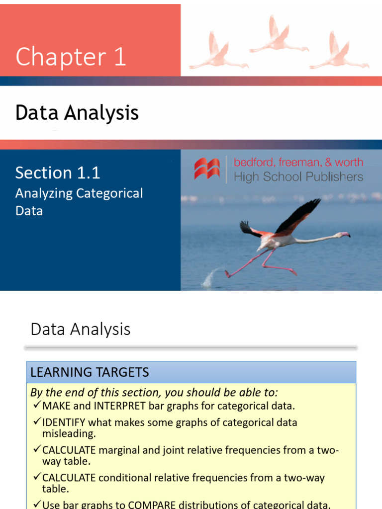 Data Analysis: Section 1.1 | PDF