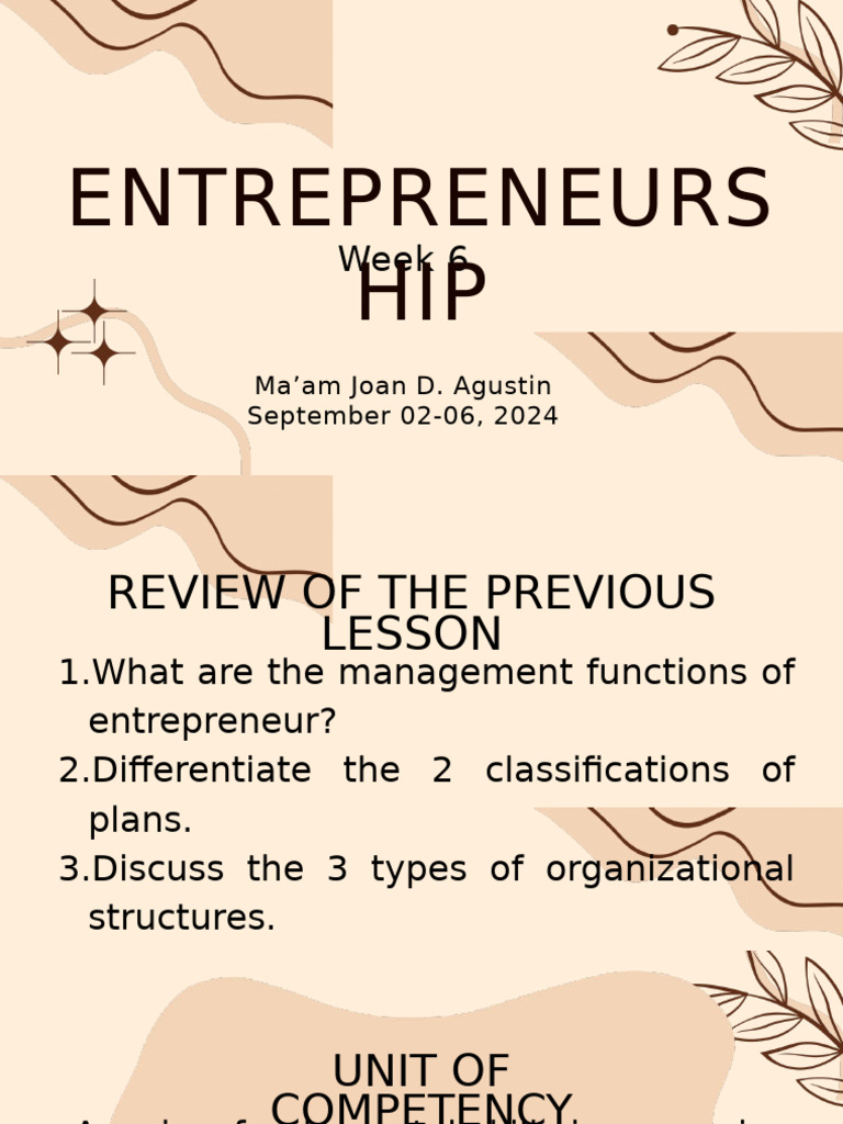 Entrep Lesson 4 Q1 | PDF