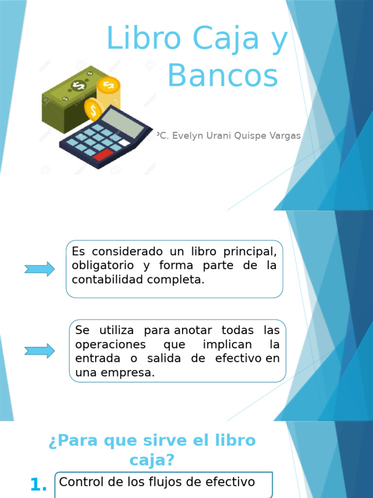 Libro Caja y Bancos | PDF | Contabilidad | Finanzas y dinero