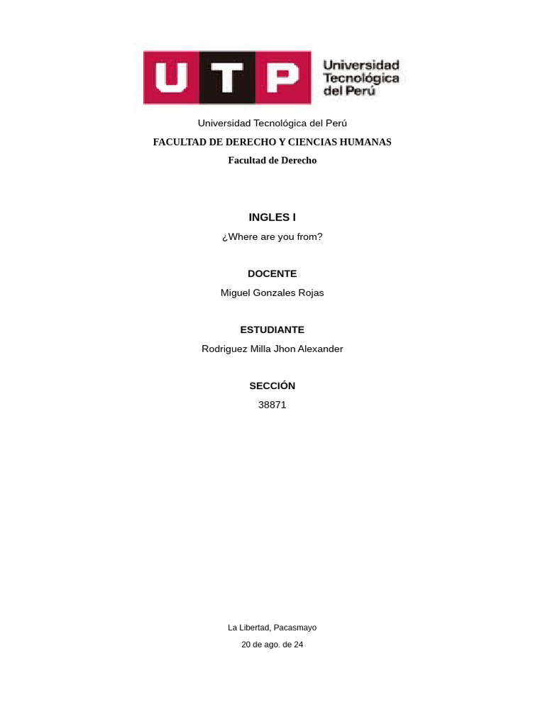 Work2 Ingles Utp | PDF