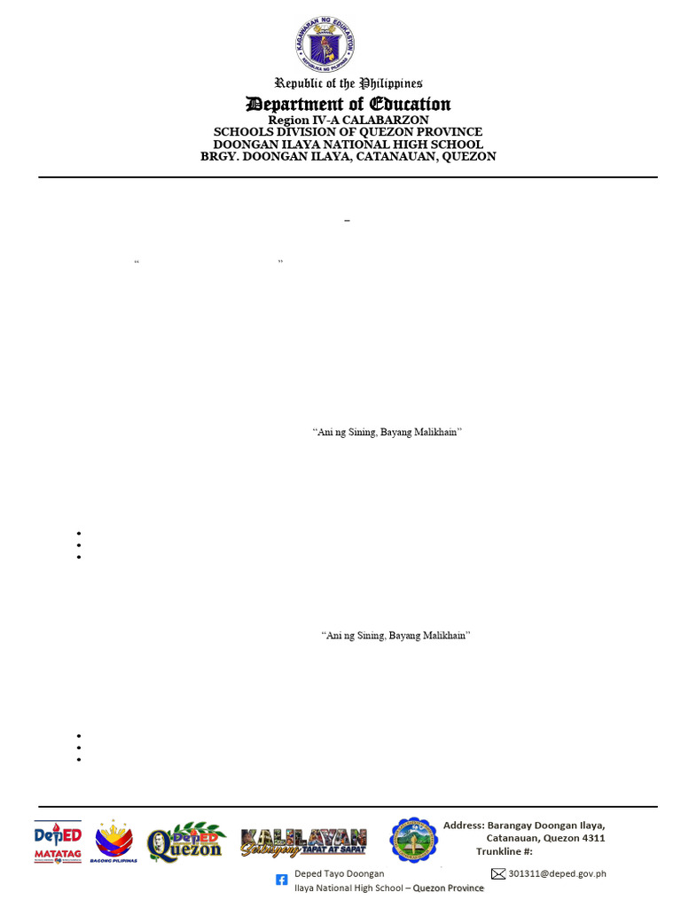 School Based National Arts Month Celebration 2024 | PDF | Photograph ... School Based National Arts Month Celebration 2024 | PDF | Photograph ...