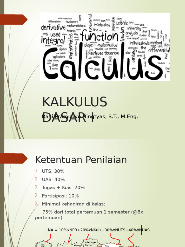 Minggu 12. Turunan Dan Aplikasi | PDF