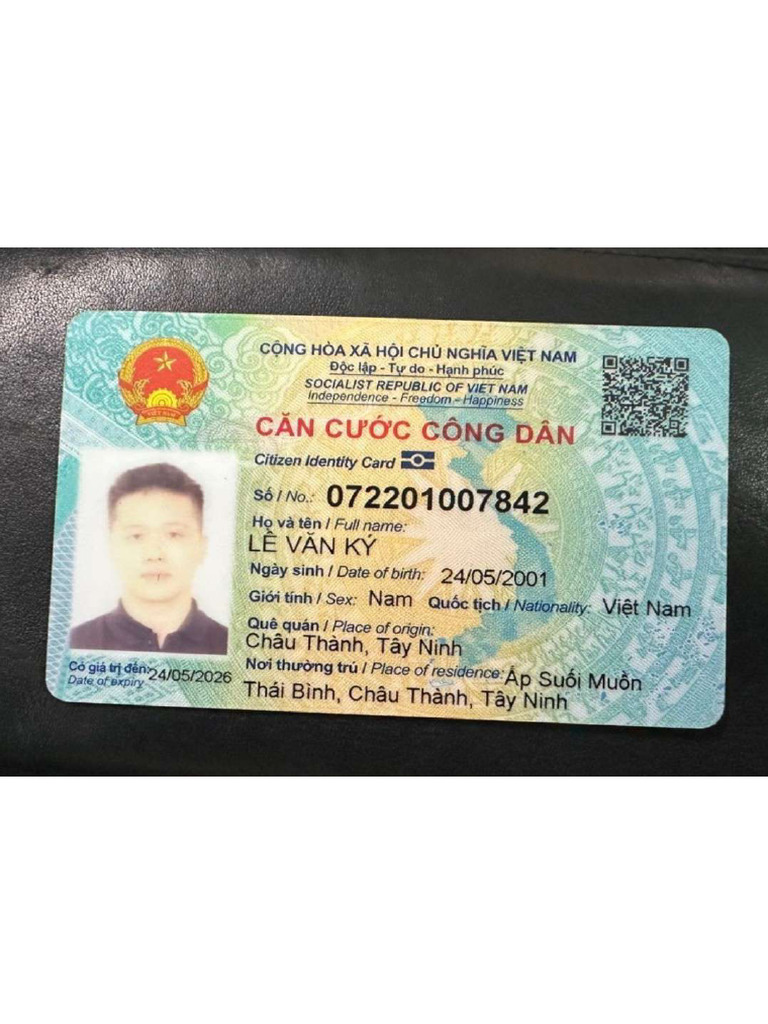 CCCD LÊ VĂN KÝ | PDF