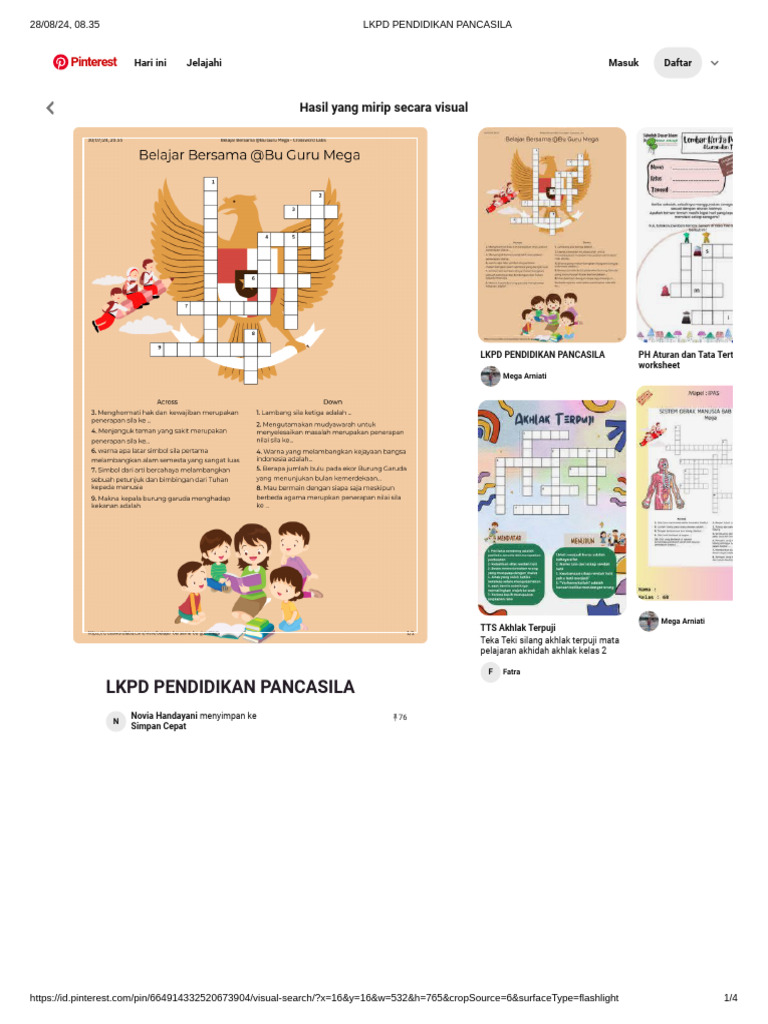 LKPD Pendidikan Pancasila | PDF