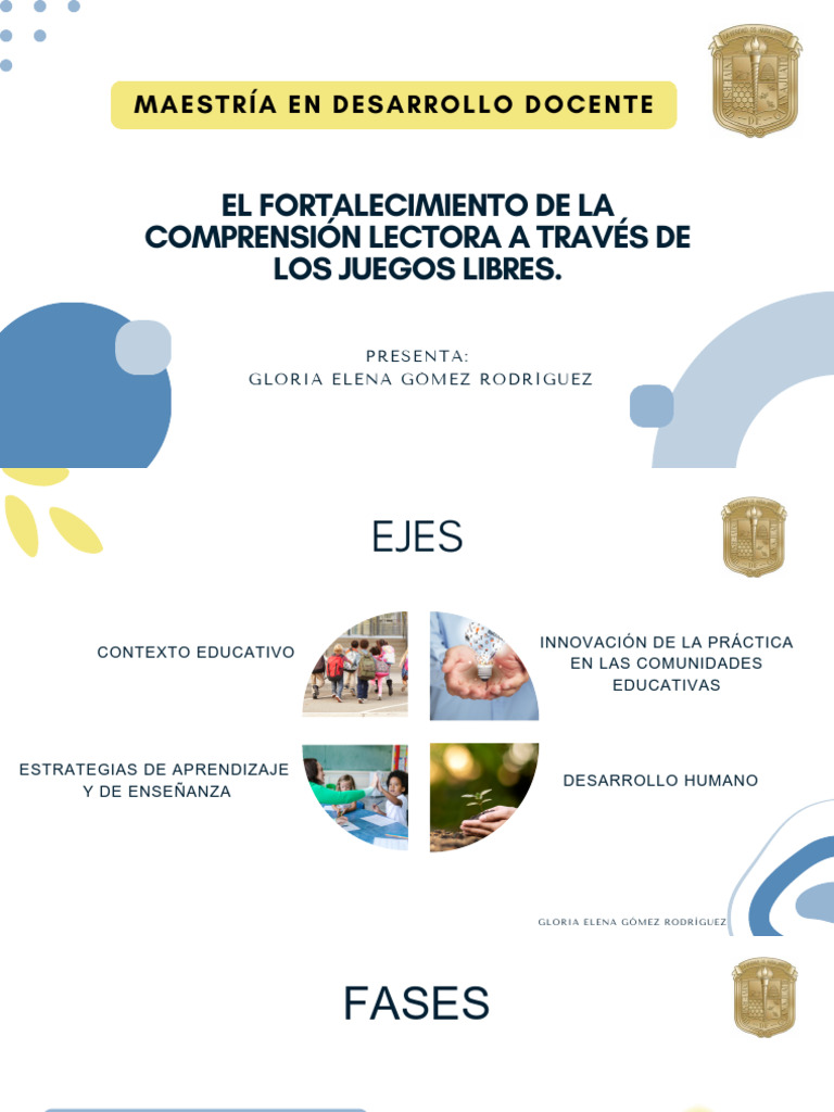 Maestría en Desarrollo Docente: El Fortalecimiento de La Comprensión ...