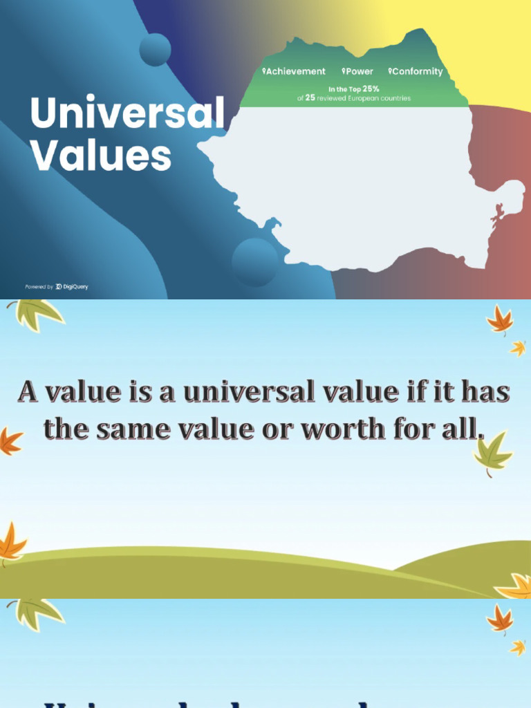 CHAPTER 10 Perspective of Universal Values | PDF