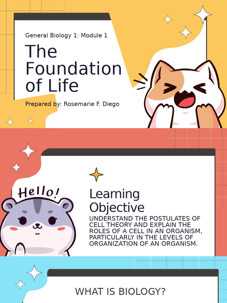 Foundations of Cell Theory in Biology | PDF | Cell (Biology) | Life ...