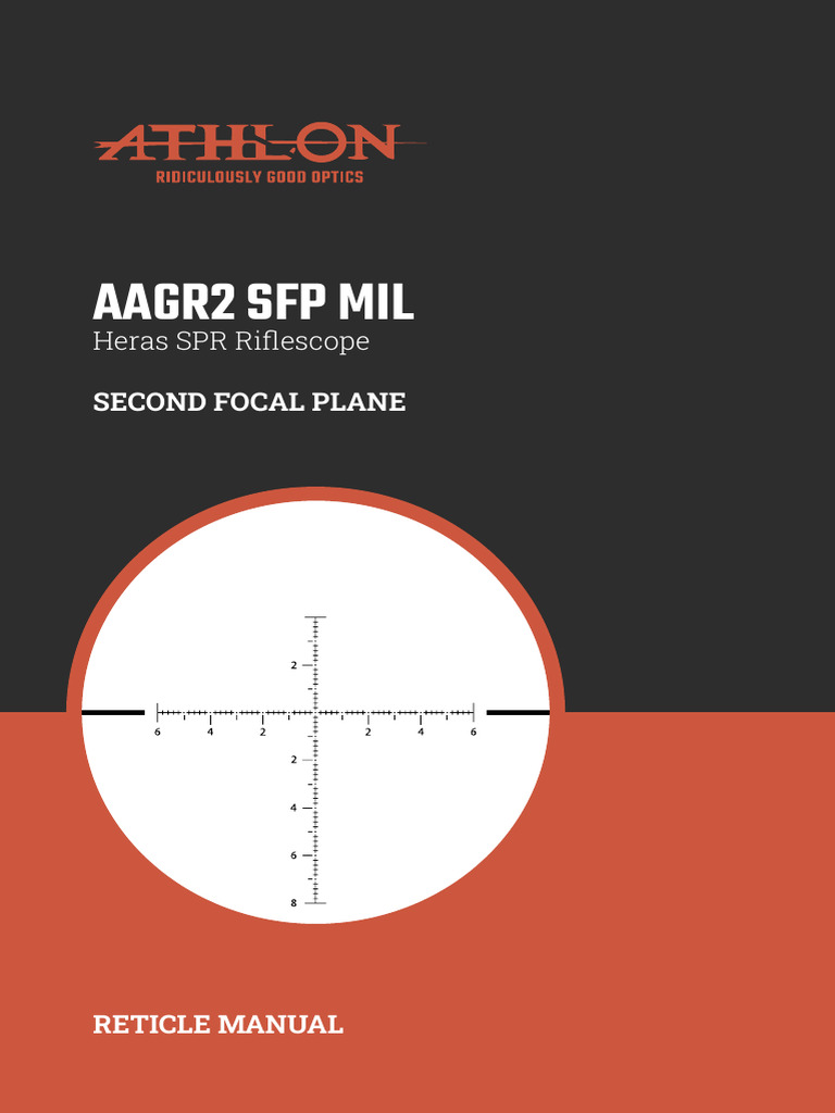 ATHLON AAGR2 SFP MIL Reticle Manual Heras SPR | PDF