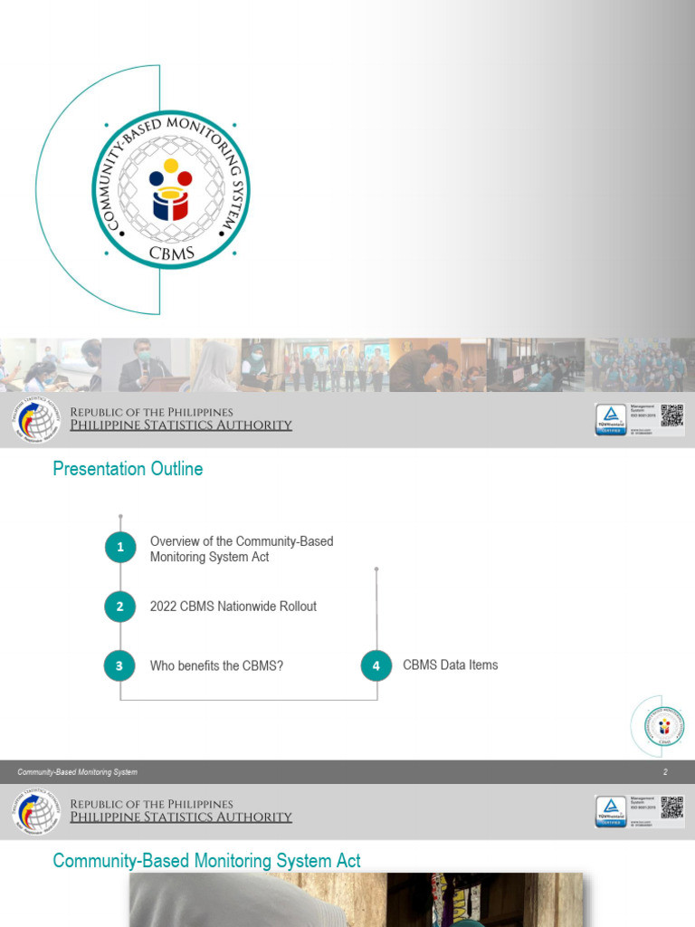 2022 CBMS Overview | PDF
