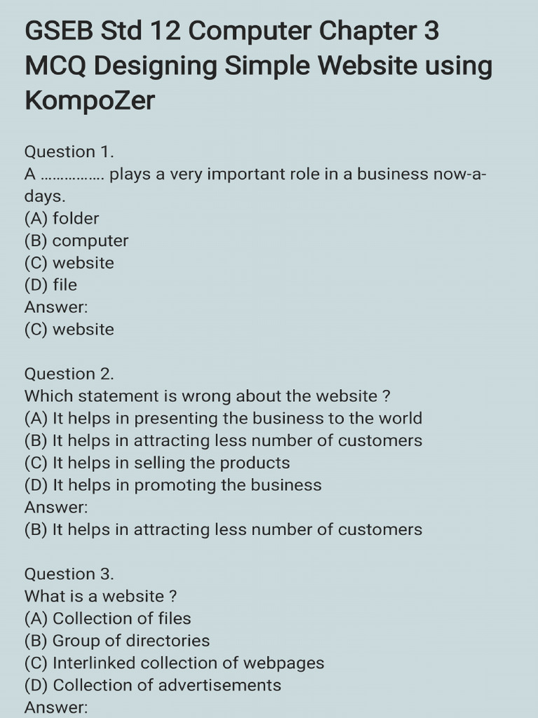 Computer CH 3 - 240908 - 194530 | PDF