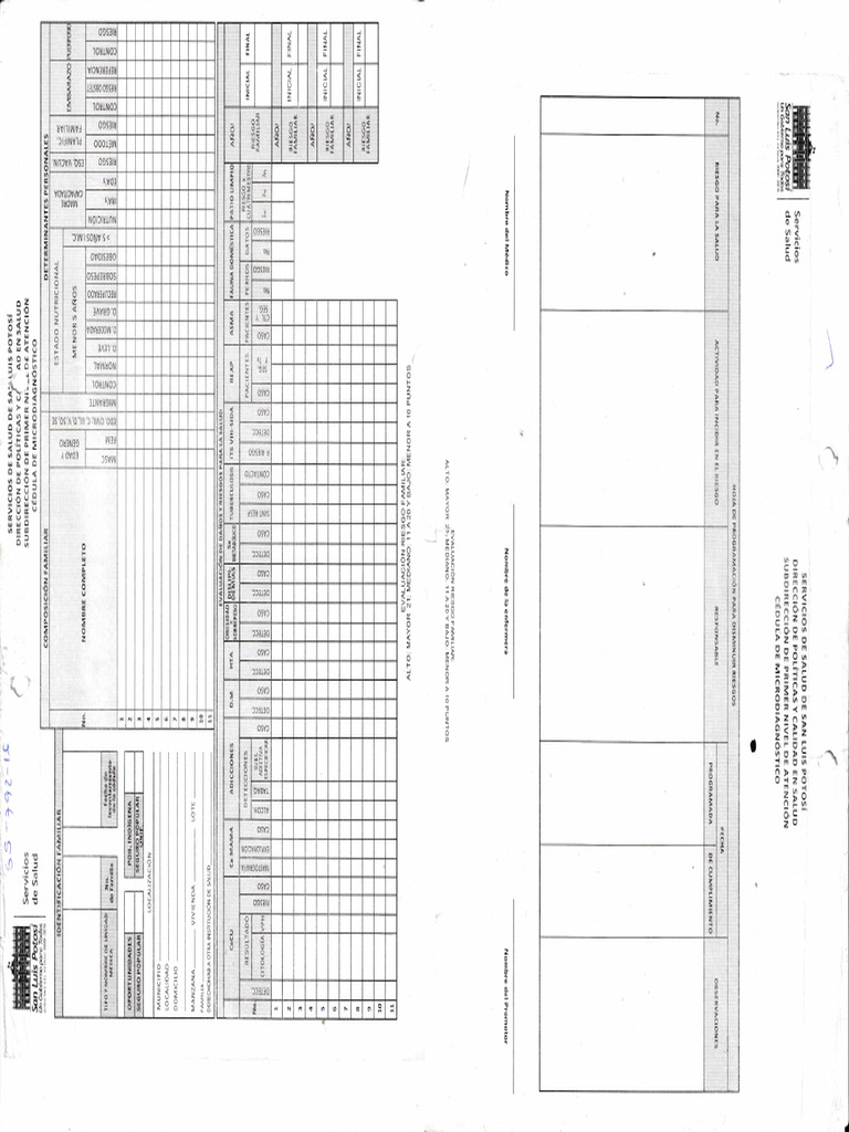 Formato de Cedula | PDF