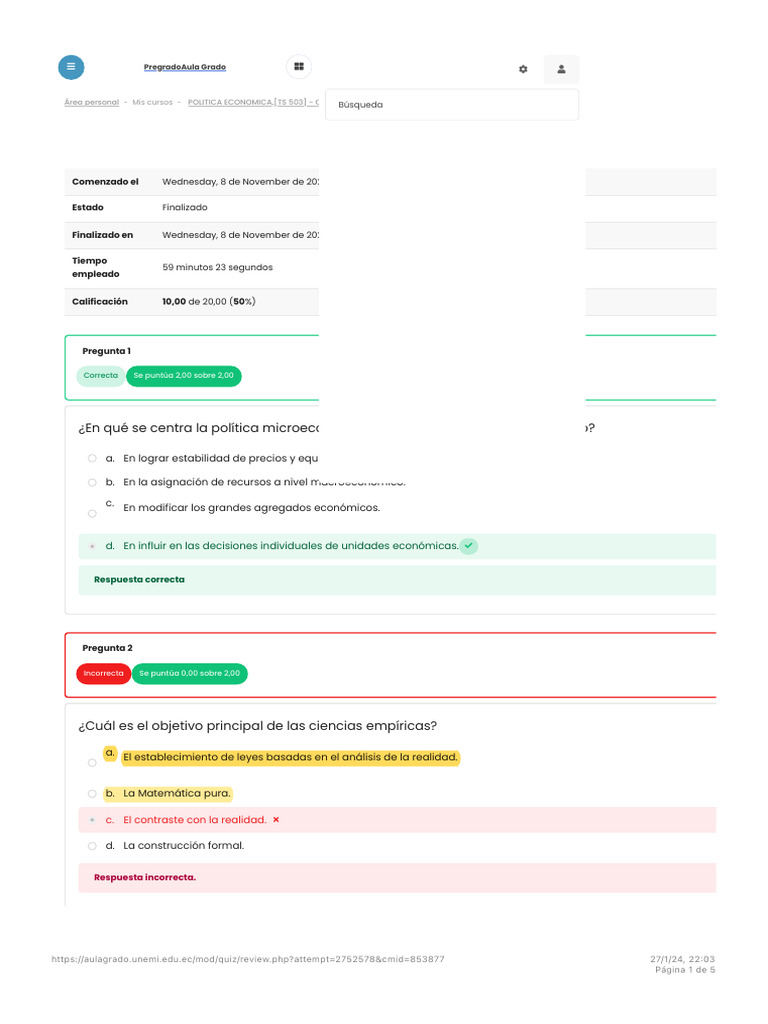 COPILADO Politica, Eco. EXA 1 Y EXA 2 | PDF