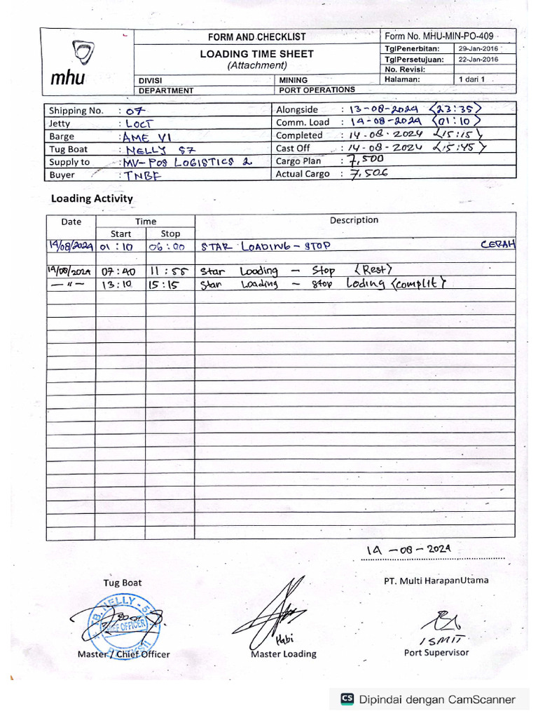 Loct - Lts - Bg. Ame Vi - Mv. Pos Logistics 2 | PDF