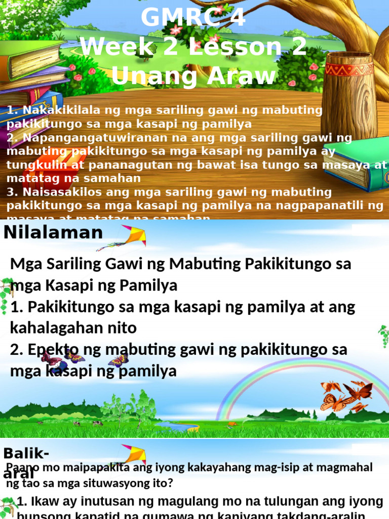 GMRC 4-PPT - Week 2 | PDF