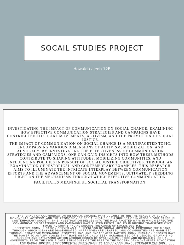 Social Studies | PDF