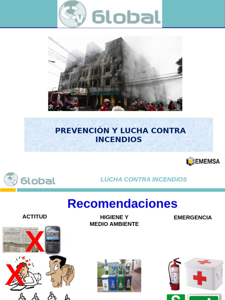 09 Prevención y Protección Contra Incendios | PDF