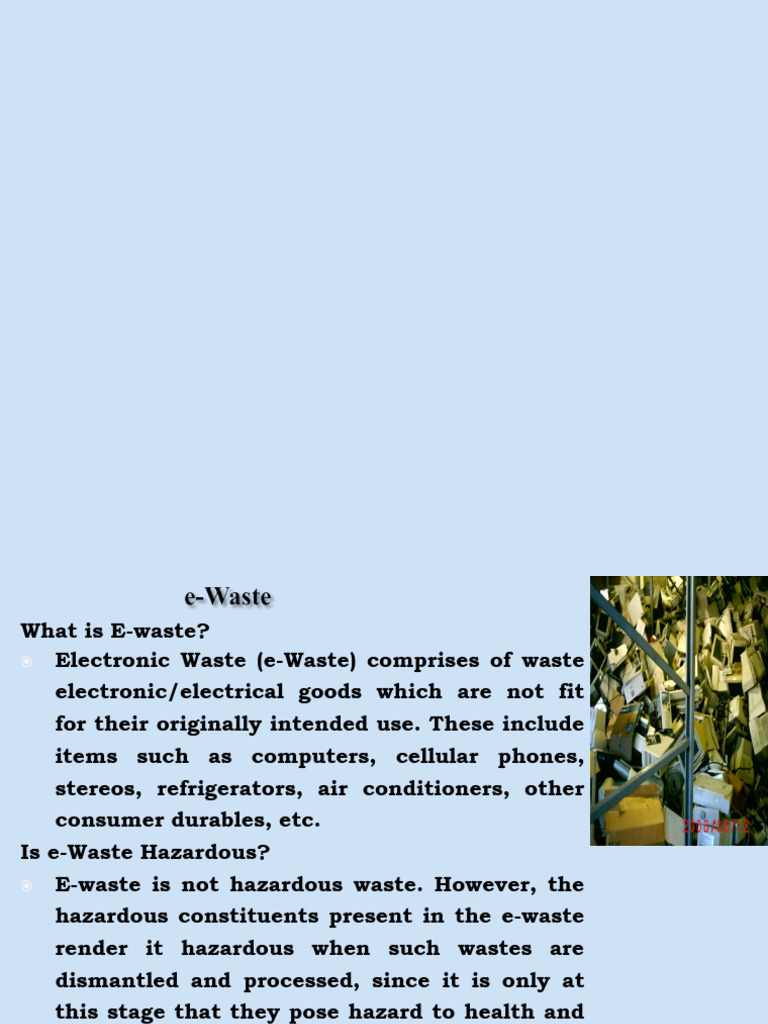 E Waste Mgmt-For Cse Branch - 04-08-2023 | PDF | Electronic Waste ...