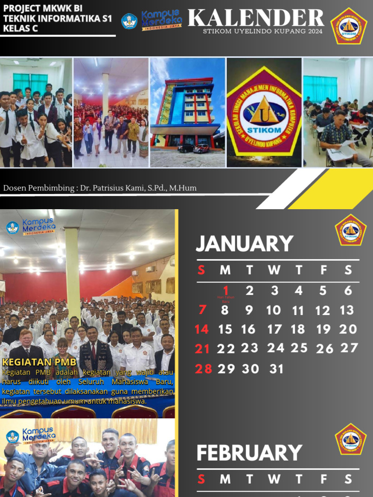 UAS BINDO KALENDER 2024 | PDF