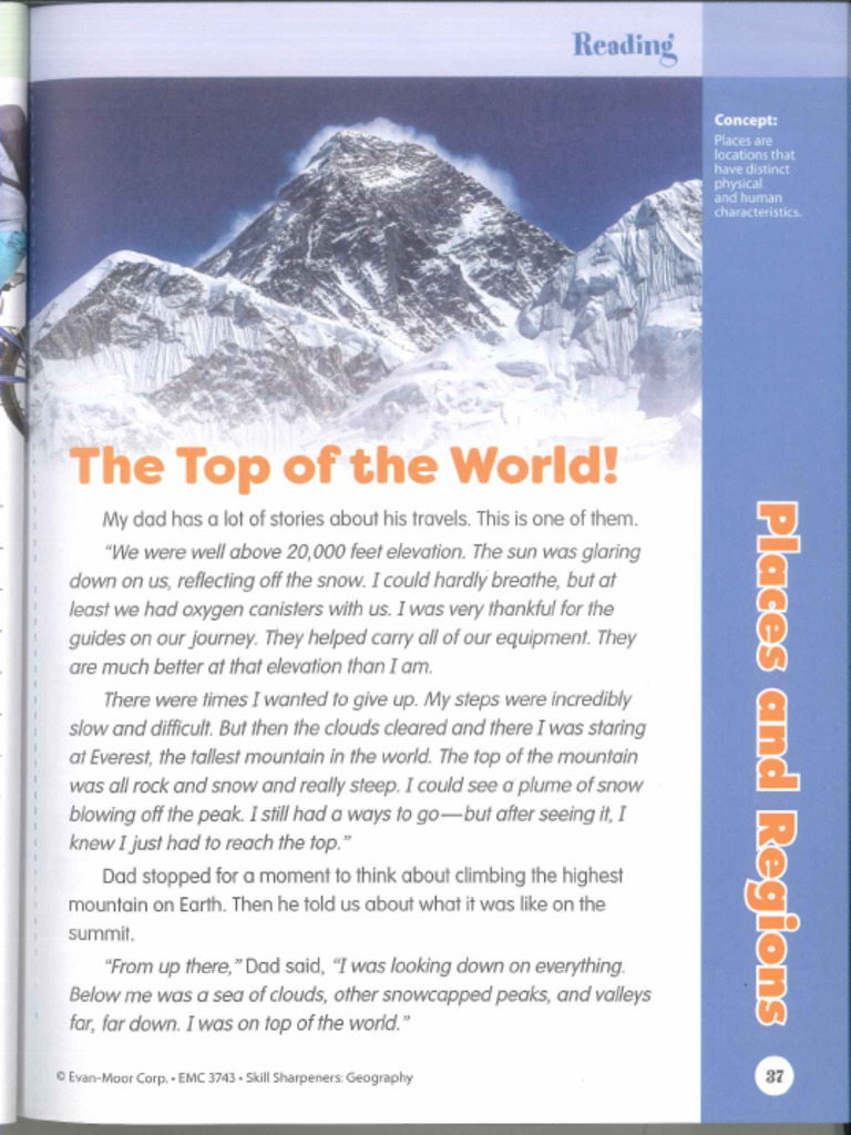 Geography 3 U5-U6Places and Regions | PDF