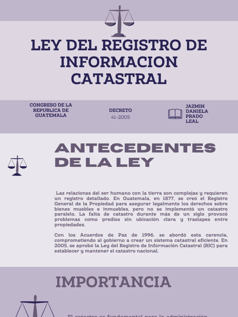 Exposicion Ley Del Ric | PDF