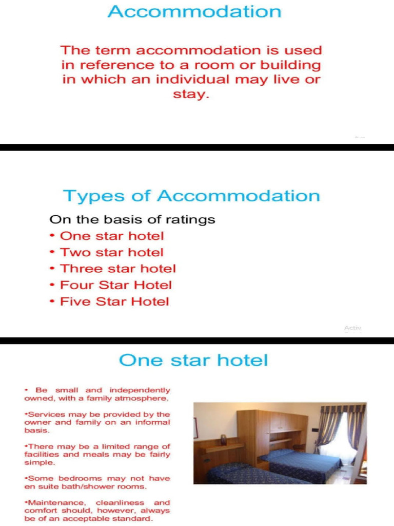 3 Accomodation | PDF