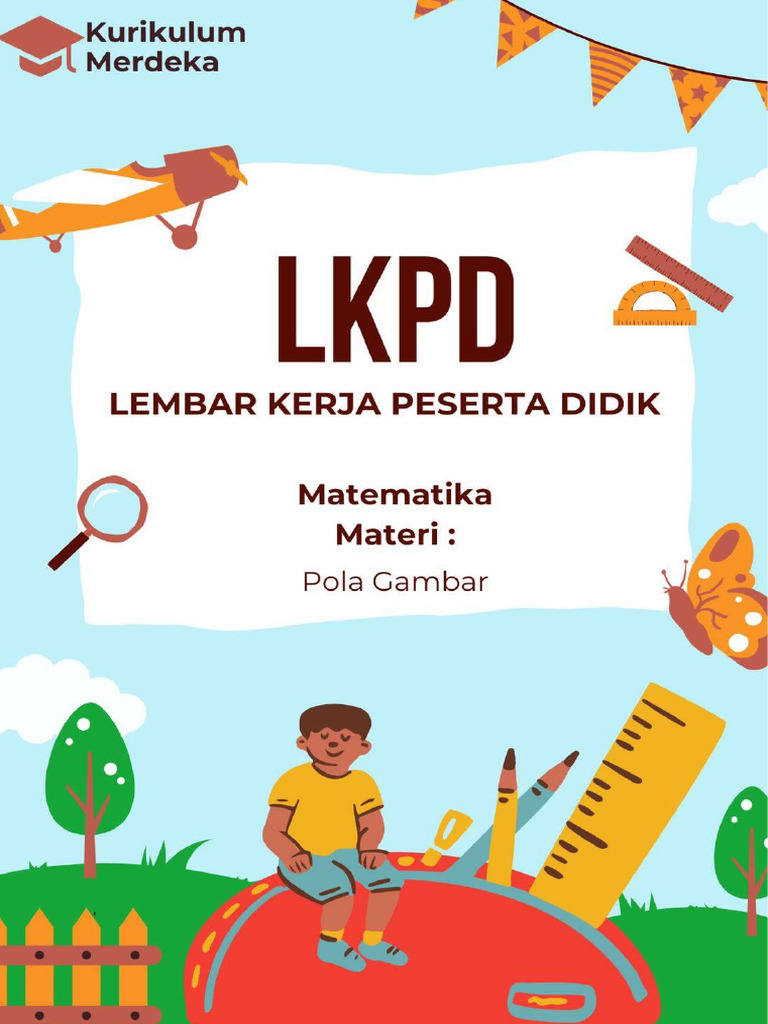 Cover LKPD Pola Gambar | PDF