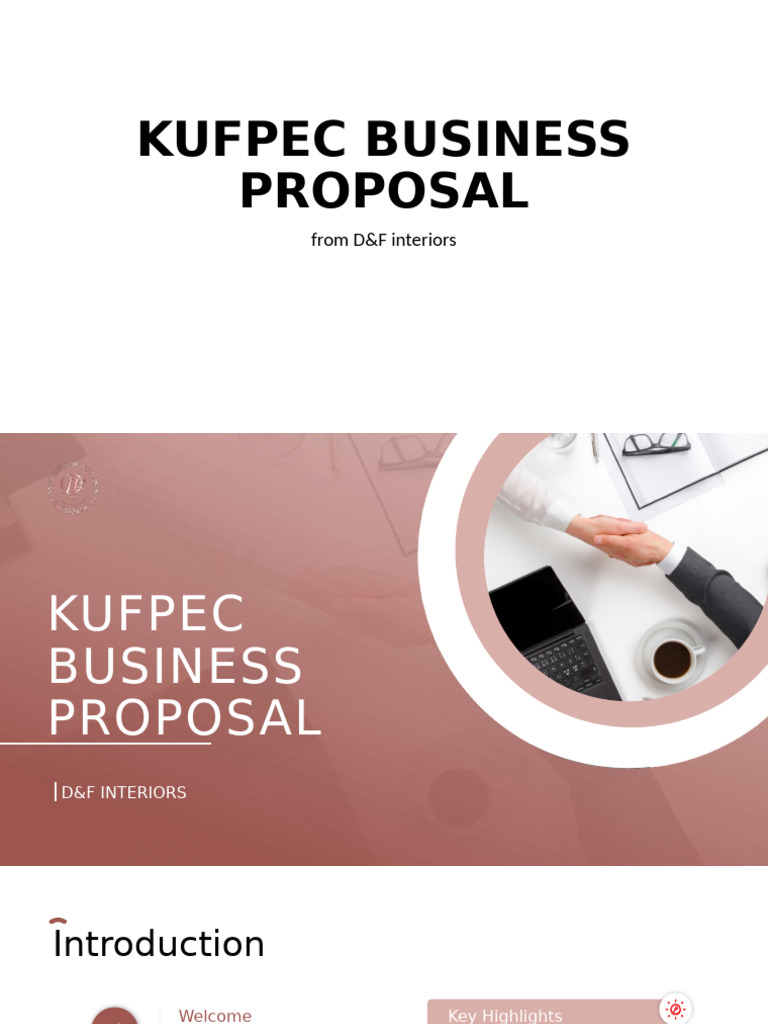 Kufpec Business Proposal | PDF | Innovation | Renovation