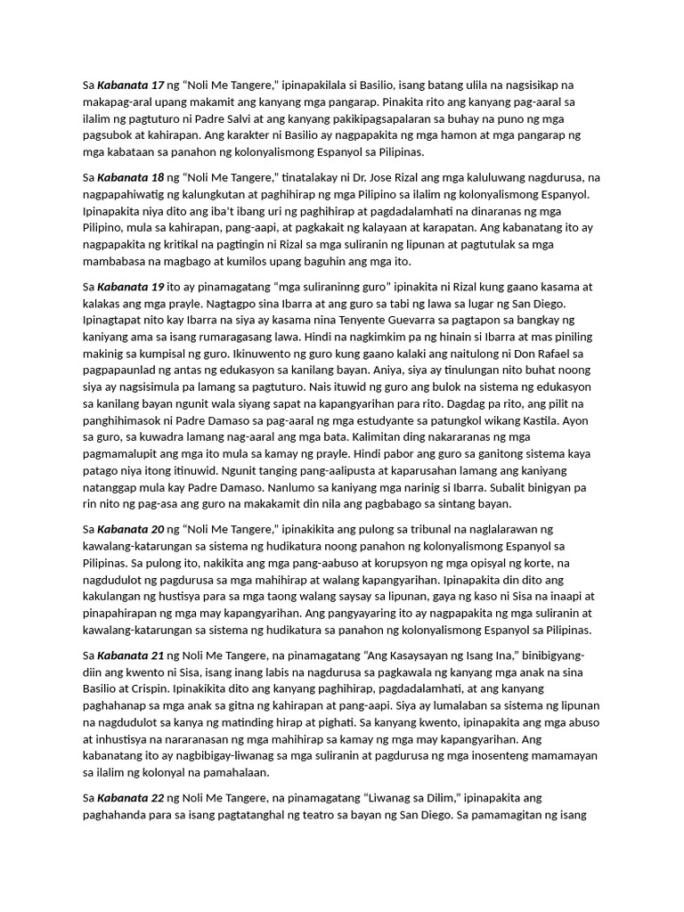 Filipino Reflection | PDF