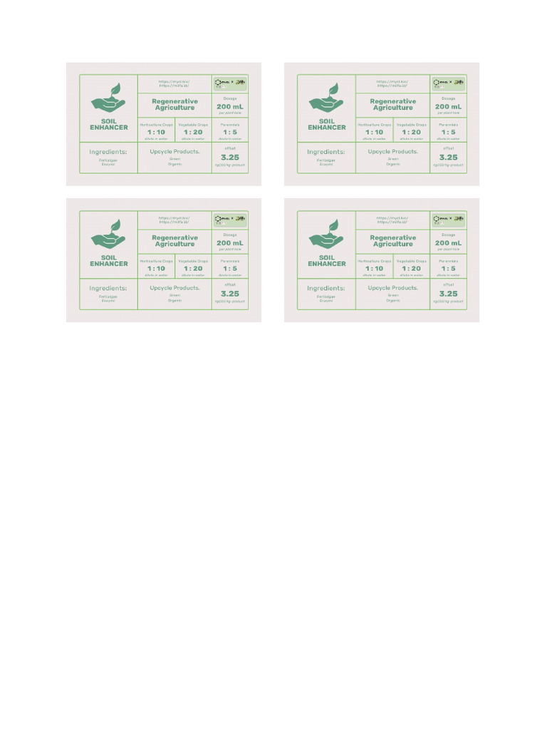 Label Soil Enhancer | PDF