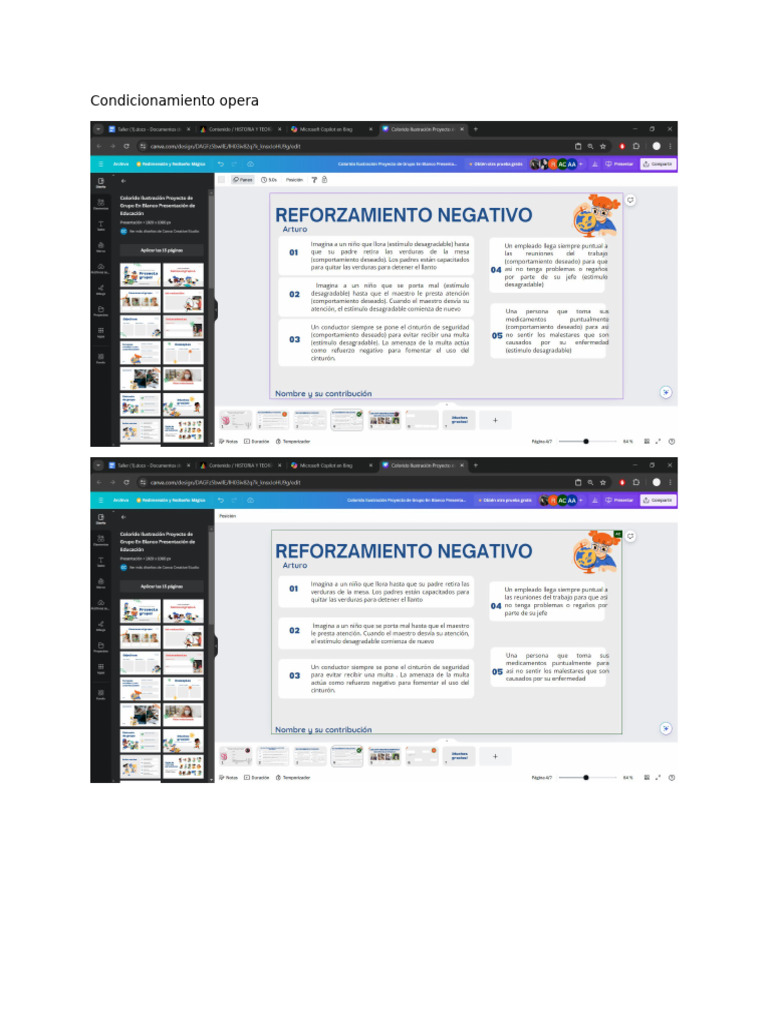 Condicionamiento operante | PDF