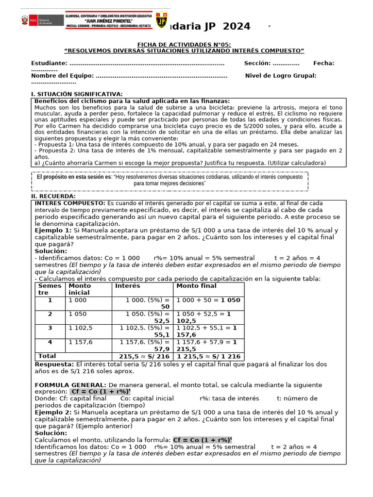 Ficha 5-4to-Ua5-2024 | PDF