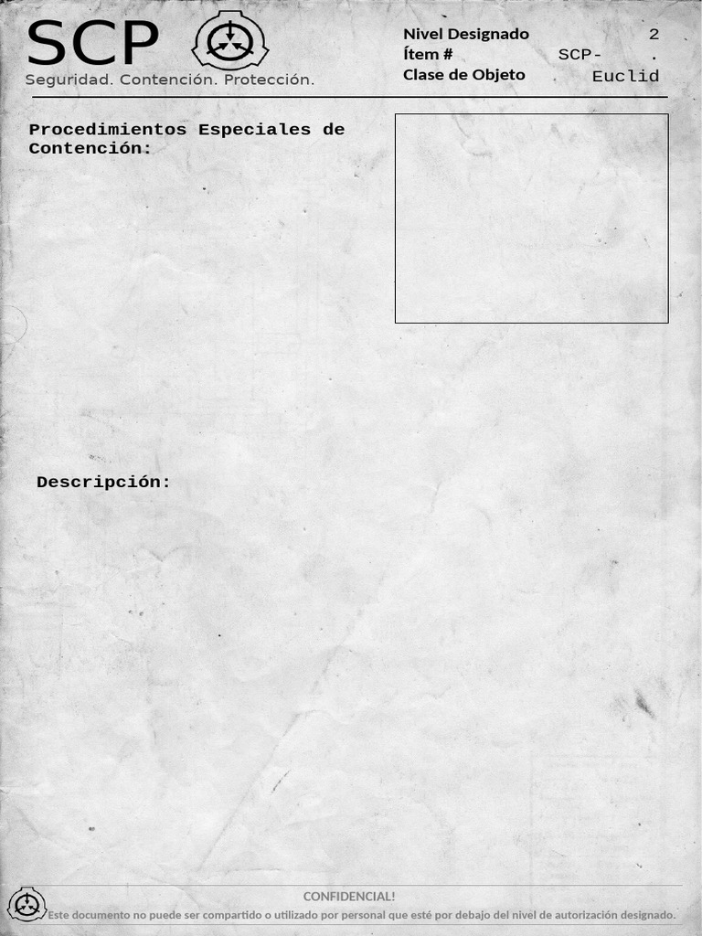 Plantillas Editables SCP ES | PDF