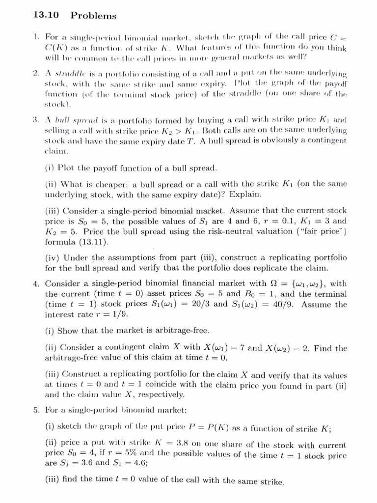 Assign Financial Maths Problem | PDF