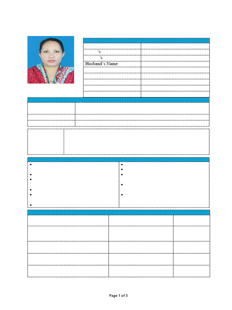 CV For Aruna Chakma | PDF
