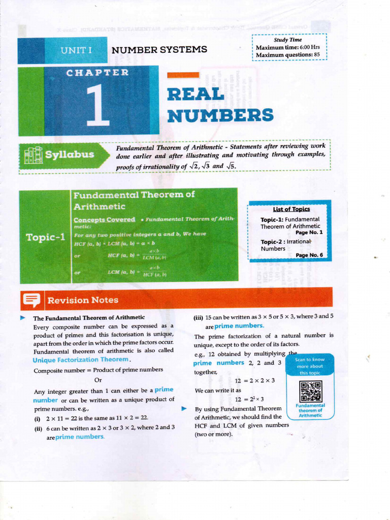 Real Numbers | PDF