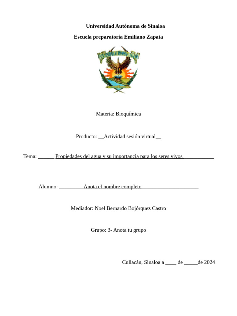 Propiedades Del Agua y Su Importancia para Los Seres Vivos | PDF