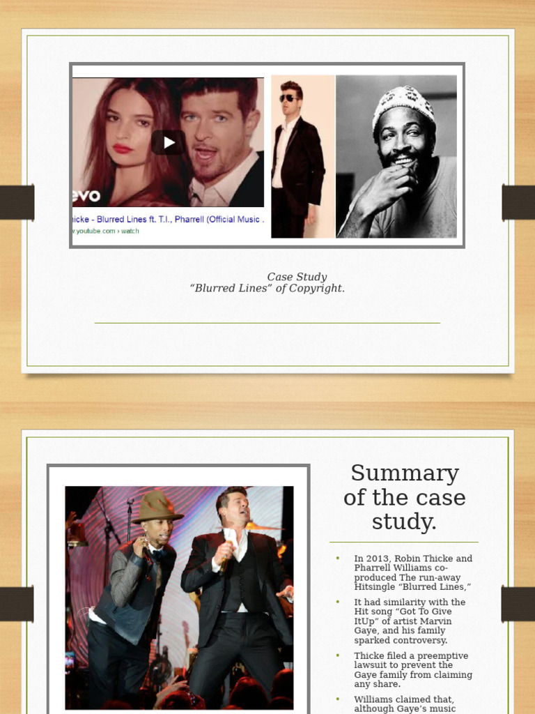 Blurred Lines of Copyright | PDF