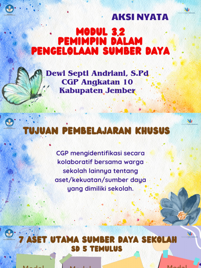 Dewi Septi Andriani, S.PD CGP Angkatan 10 Kabupaten Jember | PDF