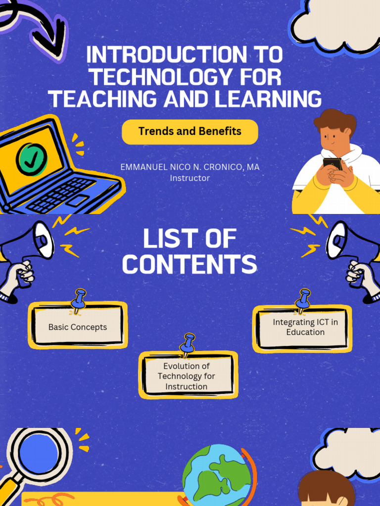 Introduction to Technology for Teaching and Learning | PDF