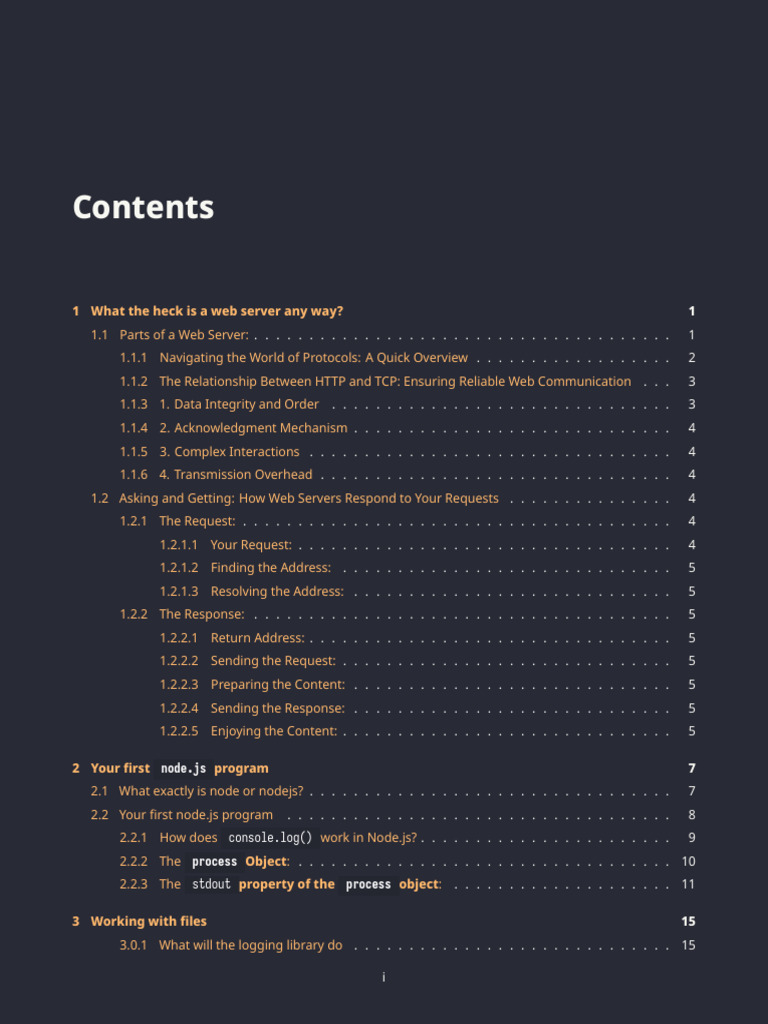 Learn Nodejs Hard Way DARK | PDF