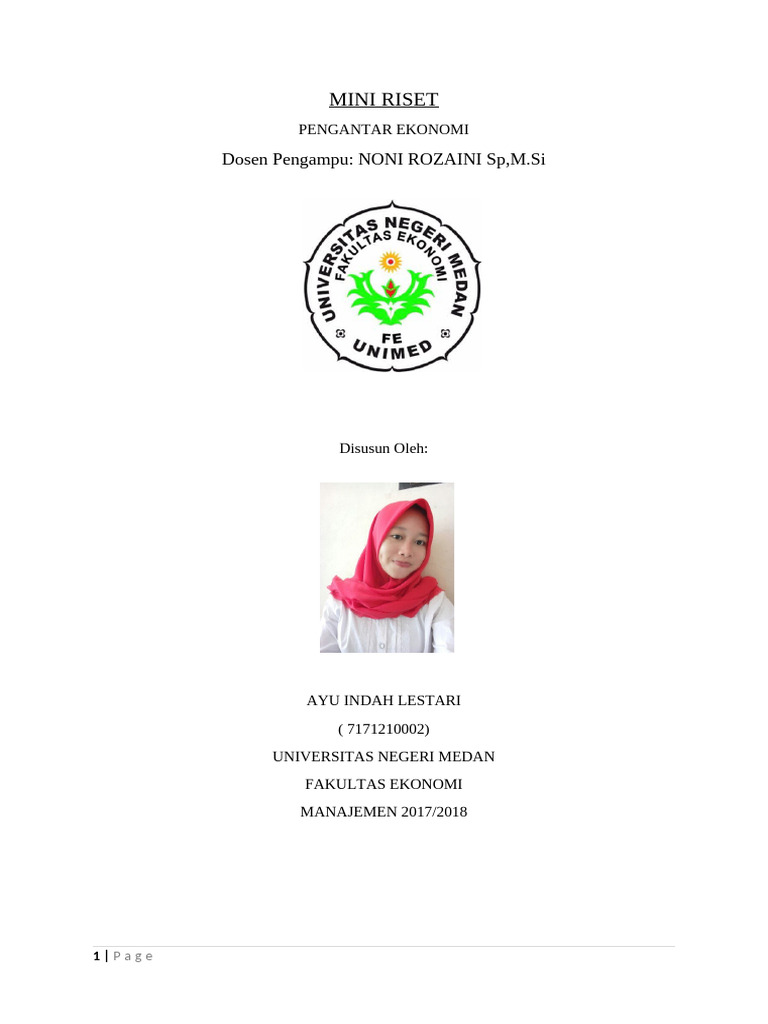 MINI RISET MIKRO | PDF