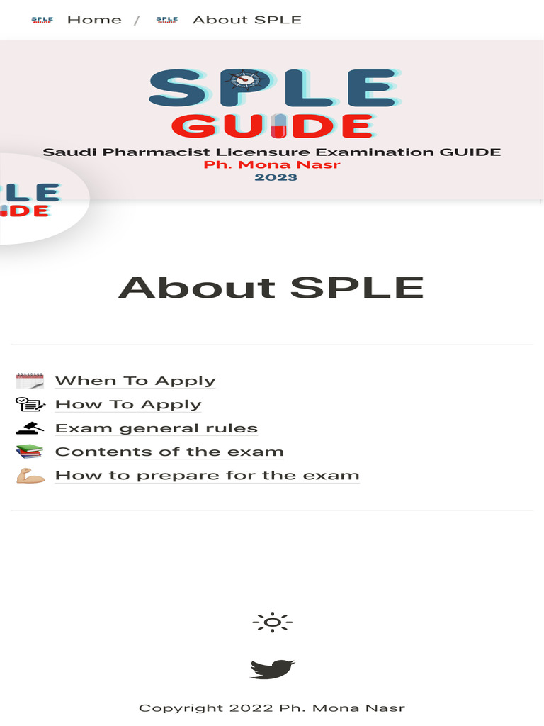 About SPLE | PDF