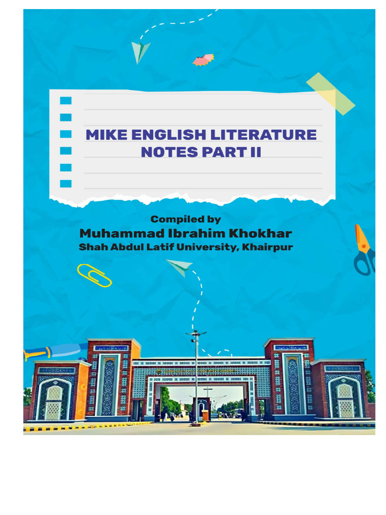 Mike Guide For English Literature Part II New | PDF